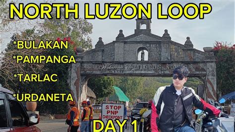NORTH LUZON LOOP PASIG TO VIGAN CITY HONDA CLICK150i PART 1 YouTube