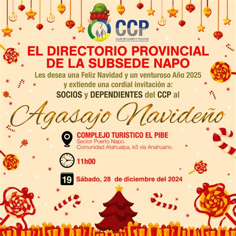 🎄 ¡𝐍𝐚𝐩𝐨 𝐜𝐞𝐥𝐞𝐛𝐫𝐚 𝐥𝐚 𝐍𝐚𝐯𝐢𝐝𝐚𝐝 club de clases y policías
