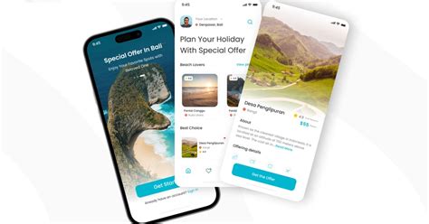 Travel Agency Mobile App Ui Kit Ux And Ui Kits Ft Mobile And Figma Envato