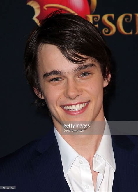 Actor Mitchell Hope Attends The Premiere Of Disneys Descendants At