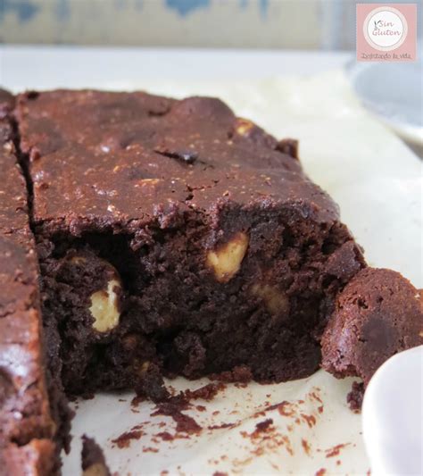 Disfrutando sin gluten Brownie Clásico