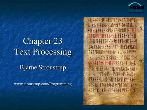 PPT Chapter Text Processing PowerPoint Presentation Free Download ID