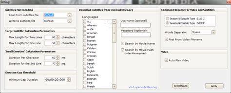 Easy Subtitles Synchronizer Download Free Windows 1000 Softpedia