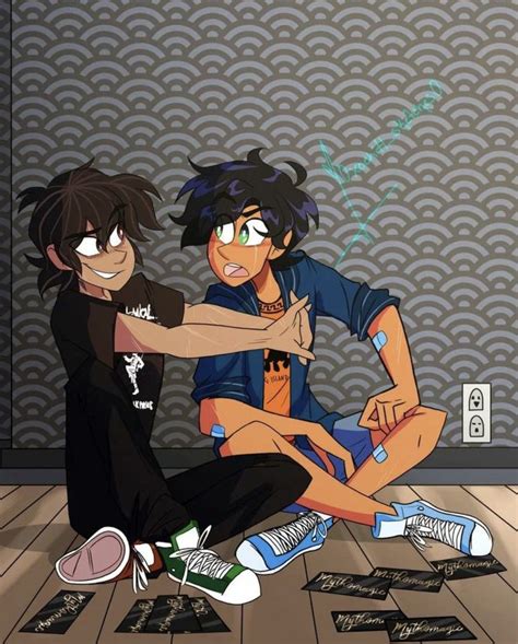 Percico Percy Jackson X Nico Diangelo Pjo Hoo By 0xochitl Sketches0