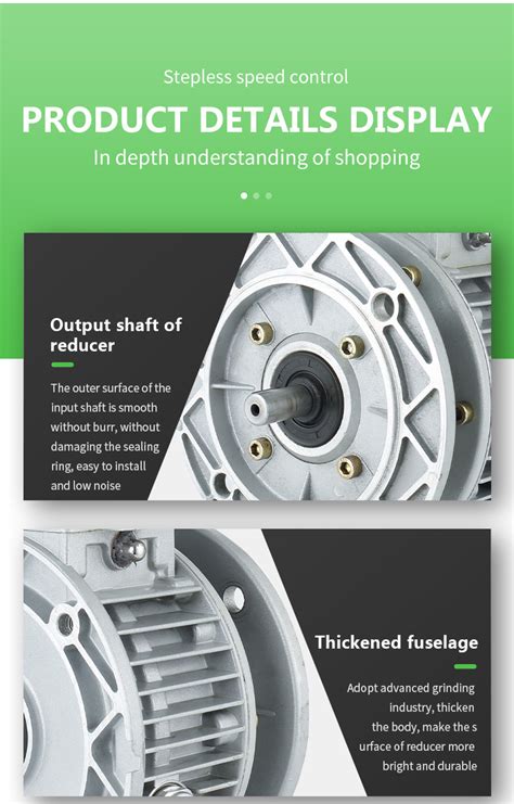 China Udl Variable Speed Reducer Coaxial Stepless Motor Variator Gearbox China Stepless Speed