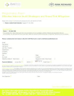 Fillable Online Effective Internal Auditing Strategies And Fraud Risk