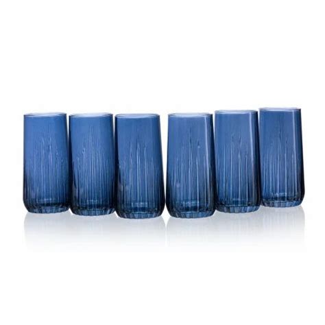 6 Pieces Blue Pasabahce Juice Glass Set At Rs 1782set Juice Glass
