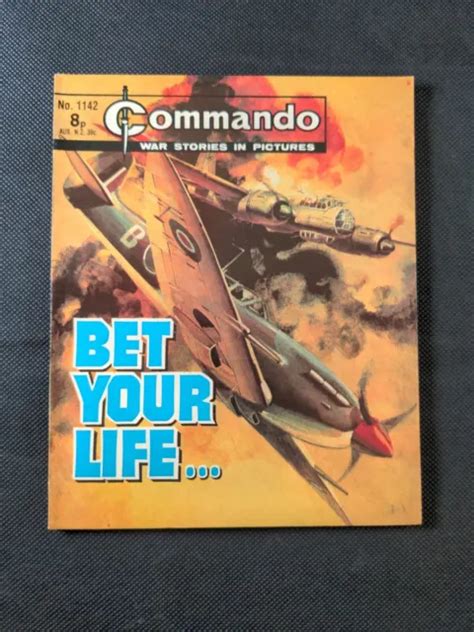 Commando Comic Issue Number 1142 Bet Your Life Eur 512 Picclick It