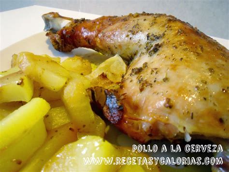 Recetas Y Calorias Pollo A La Cerveza Al Horno