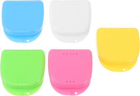 Clear Container 5 Pcs Retainer Box Retainer Case Retainer Container