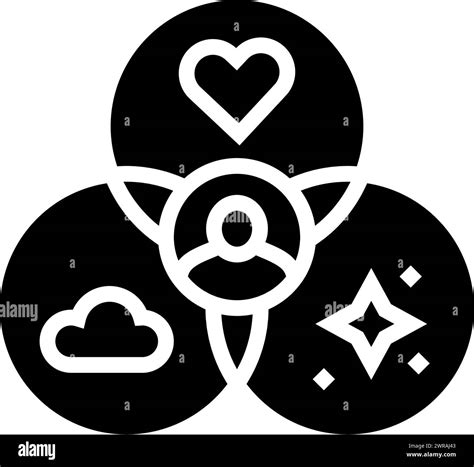 Emotional Design Ux Ui Glyph Icon Vector Illustration Stock Vector Image Art Alamy