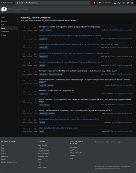 2023 Moderator Election Q A Question Collection Web Applications