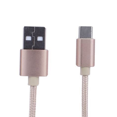 Cable De Datos Tipo C Dorado Miniso Rappi