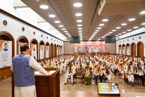 Bjp National Office Bearers And State Presidents Meeting At 3b Bjp Hq
