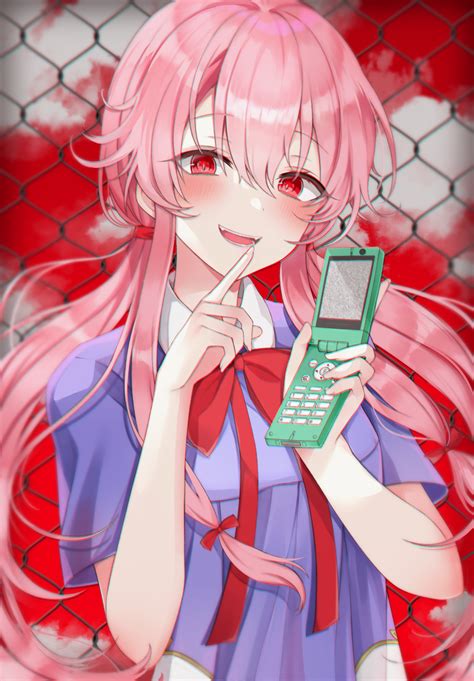 Yuno Gasai Gasai Yuno 49 Yonkyuu Mirai Nikki 49 Yonkyuu