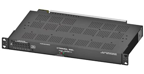 DC Power Distribution Panels And Breakers Trimm Inc