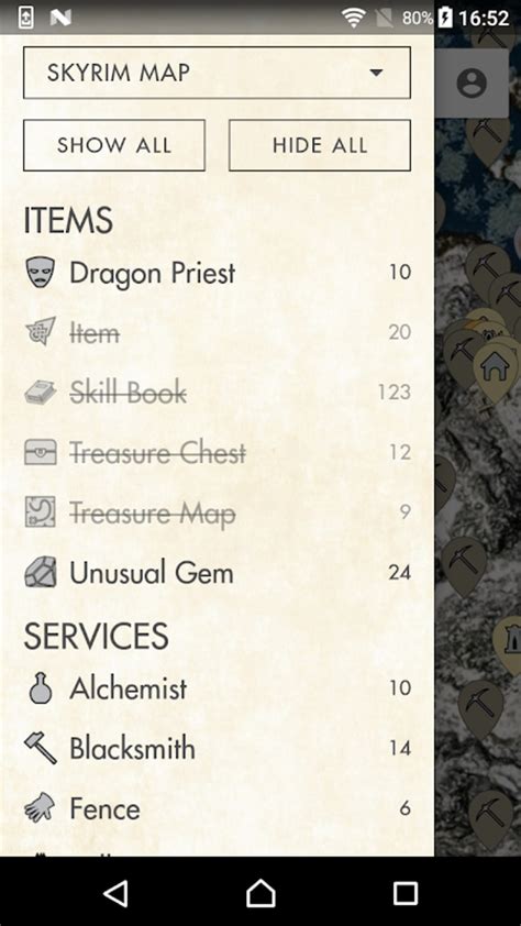 Mapgenie Skyrim Map Apk Android 版 下载