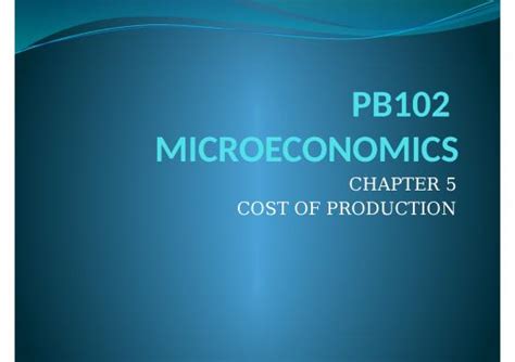 Planning Ppt 31829 Cost Of Production