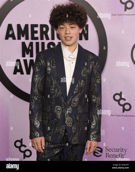 Julian Lerner Arrives At The 2022 American Music Awards Held At The
