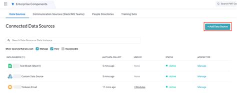 Create A Manual Custom Data Source