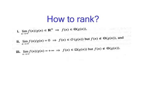 Algorithm Analysis Lectures 3 & 4 - ppt download