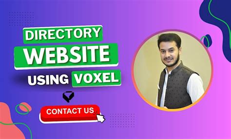 design any type of elegant voxel based directory website