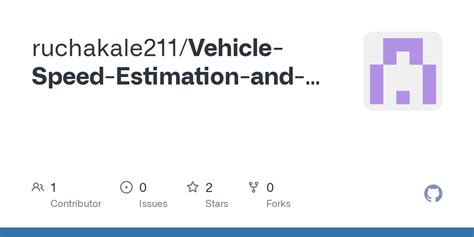 Github Ruchakale211vehicle Speed Estimation And Detecting Overspeeding