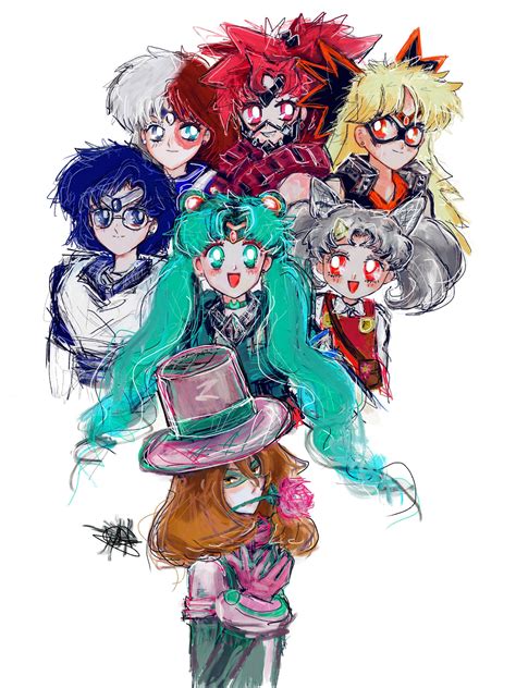 I Drew A Sailor Moon Crossover With My Hero Academia Rsailormoon