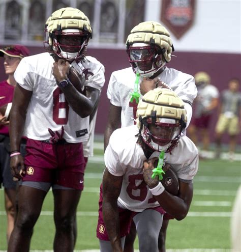 Fsu Football Qbs Brock Glenn Luke Kromenhoek Shine Young Receivers