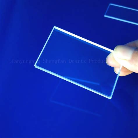 Clear Quartz Glass Plates Polished Fused Silica Glass Sheet