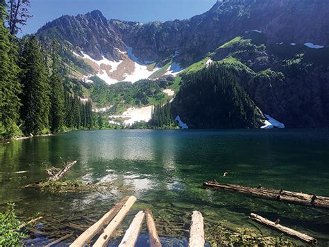 Two Lakes One Trail Hiking Montanas Diamond And Cliff Lakes Out