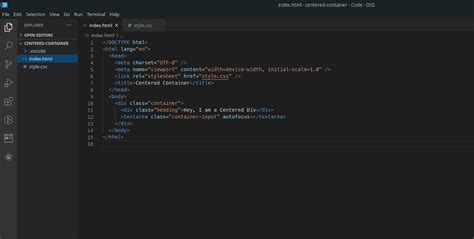 Centered Container With Css Flexbox Layout Model By Shubham Phadte