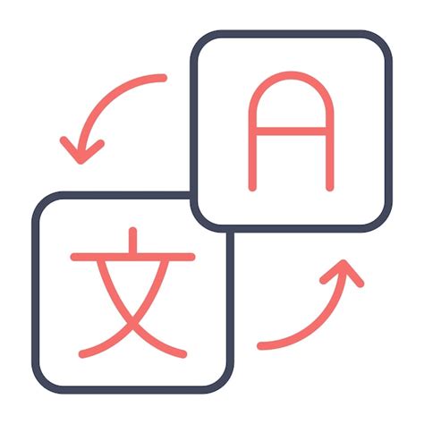 Translation Vector Illustration Style Premium Vector