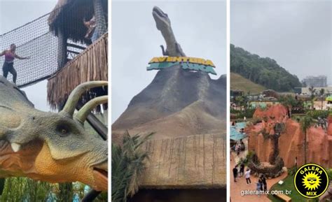 Inaugurou Em Bc O Aventura Jurássica O Maior Parque De Dinossauros Do