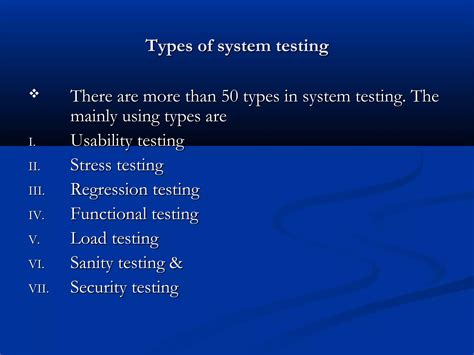 System Testing Ppt Ppt Technology And Computing
