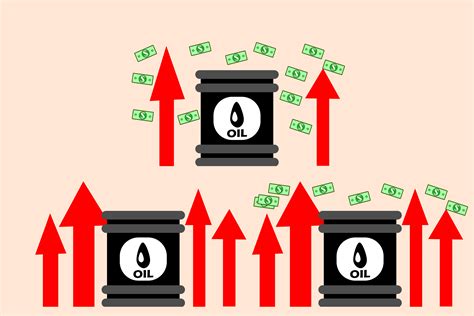 Oil Price Rising Vector Illustration Graphic By Sidomikro · Creative