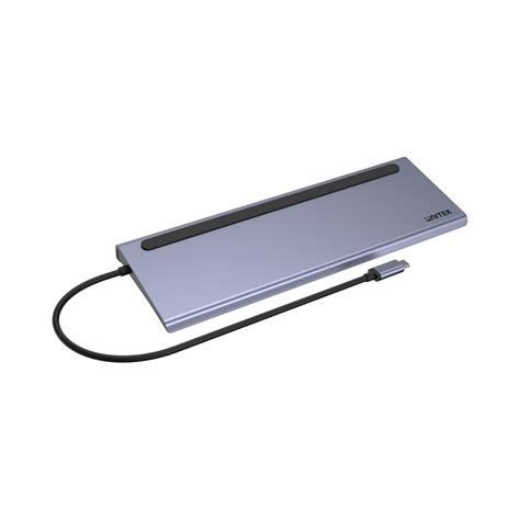 unitek type c multi port replicator with mst triple display support