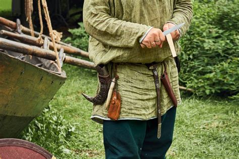 Medieval Tools For The Construction Of Sailboats And Ship Building Rec