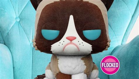 Grumpy Cat Lives On With A New Flocked Funko Pop Vinyl