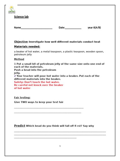 Sci Lab Pdf