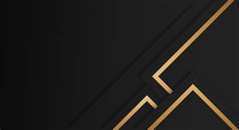Premium Vector Abstract Premium Black Geometric Overlap Layers With