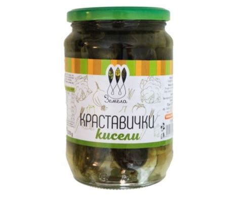 Кисели Краставички Земела 720 г