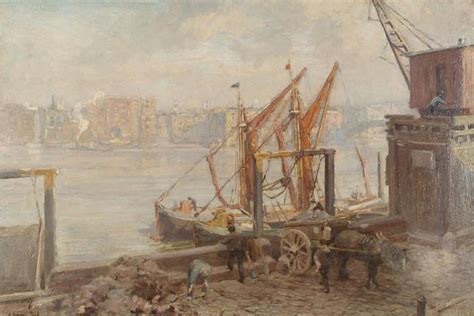 Bonhams Henry Samuel Teed British 1883 1916 Down The Thamessigned