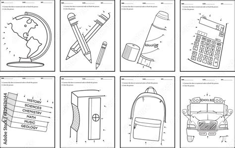 Classroom Objects Worksheets