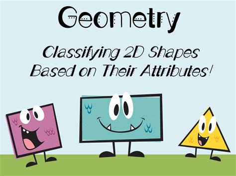 Classifying 2d Shapes Huge Bundle Geometry Club House 2d Shapes