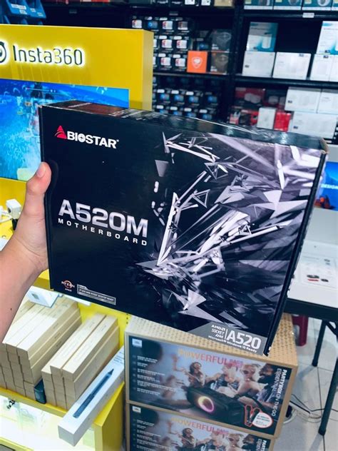 Biostar A520m M Atx Am4 Ddr4 Motherboard Computers And Tech Parts