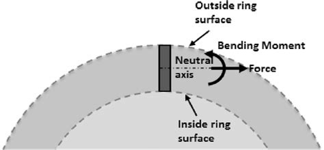 Schematic Illustrating A Ring Element Being A Cross Section Of A Thin Download Scientific