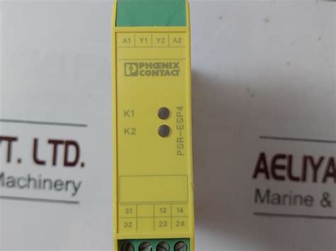Phoenix Contact Psr Scp Dc Esp X X Safety Relay Aeliya Marine