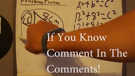 Learn How To Do Pythagorean Therom Youtube Learn How To Do Pythagorean Therom Youtube