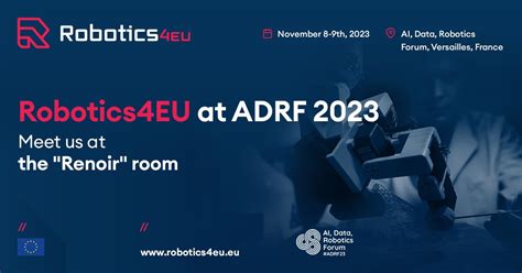 Robotics4eu On Linkedin Robotics4eu At The Ai Data And Robotics